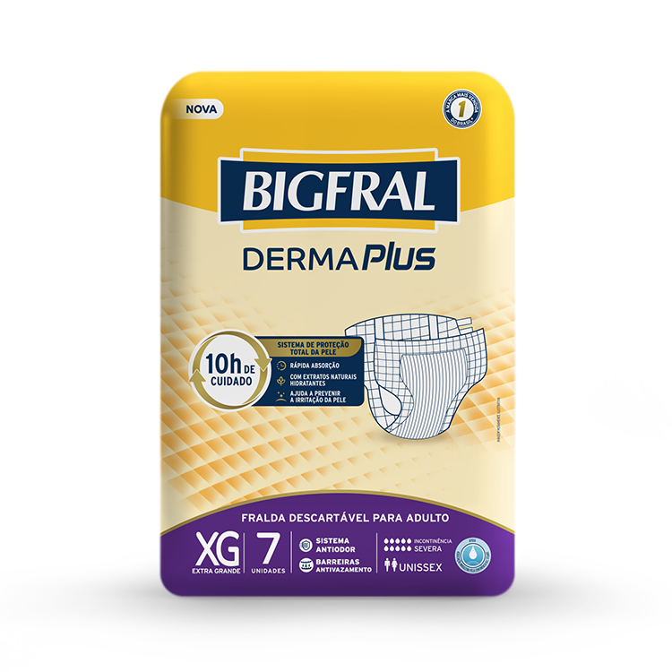 Fralda Derma Plus XG | Bigfral